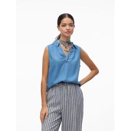 V&eacute;ro Moda Vero Moda Blusentop in Blau - 33% | Gr&ouml;&szlig;e L | Damen-blusen