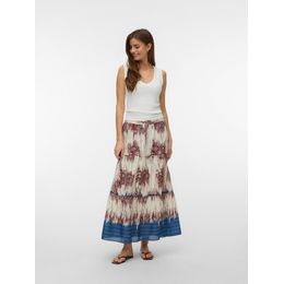 V&eacute;ro Moda Vero Moda Rock in Beige/ Hellbraun/ Blau - 46% | Gr&ouml;&szlig;e L | Damenroecke