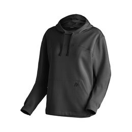 Maier Sports Funktionshoodie "Seebuck" in Anthrazit - 52% | Gr&ouml;&szlig;e 38 | Damen-sweatshirts-jacken