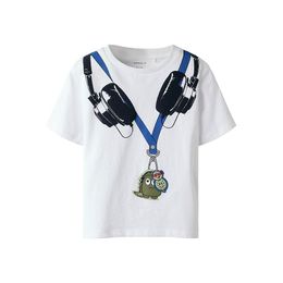 name it Shirt "Henni" in Wei&szlig; - 46% | Gr&ouml;&szlig;e 104 | Kinder-oberteile