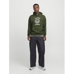 Jack & Jones Jack & Jones Hoodie "Victo" in Gr&uuml;n - 57% | Gr&ouml;&szlig;e XL | Herren-sweatshirts-jacken