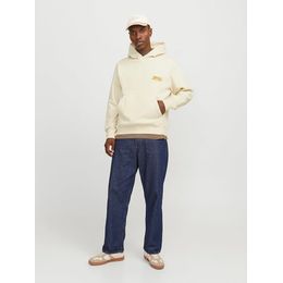 Jack & Jones Jack & Jones Hoodie in Creme - 68% | Gr&ouml;&szlig;e M | Herren-sweatshirts-jacken