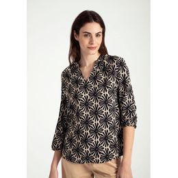 More & More More & More Bluse in Sand/ Schwarz - 67% | Gr&ouml;&szlig;e 36 | Damen-blusen