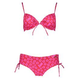 Buffalo Bikini in Rot/ Pink - 56% | Gr&ouml;&szlig;e 42D-Cup | Damen-bademode