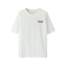 name it Shirt "Fonnot" in Wei&szlig; - 46% | Gr&ouml;&szlig;e 122/128 | Kinder-oberteile