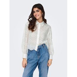 Only Shirt in Wei&szlig; - 48% | Gr&ouml;&szlig;e XL | Damen-blusen