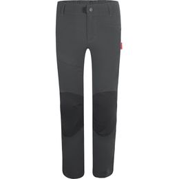 Trollkids Trekkinghose "Hammerfest Pro" - Slim fit - in Grau - 44% | Gr&ouml;&szlig;e 110 | Kinderhosen