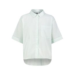 Sublevel Bluse in Wei&szlig;/ Mint - 56% | Gr&ouml;&szlig;e M | Damen-blusen