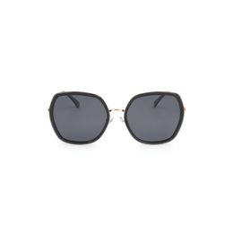 Polaroid Damen-Sonnenbrille in Schwarz/ Gold - 48% | Gr&ouml;&szlig;e 58 | Damen-brillen
