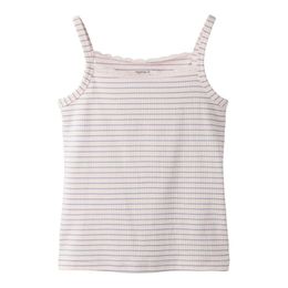 name it Top "Fensina" in Rosa/ Lila/ Wei&szlig; - 13% | Gr&ouml;&szlig;e 122/128 | Kinder-oberteile