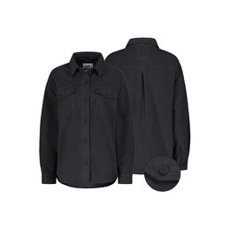 Eight2Nine Cordhemd in Schwarz - 68% | Gr&ouml;&szlig;e M | Damen-blusen