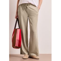 Street One Hose in Beige - 46% | Gr&ouml;&szlig;e 44/L30 | Damenhosen