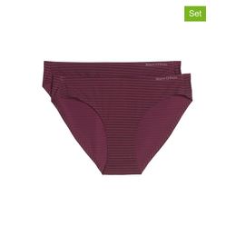 Marc O'Polo Marc O ́Polo 2er-Set: Slips in Bordeaux - 46% | Gr&ouml;&szlig;e S | Damen-unterteile