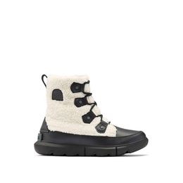 Sorel Boots "Explorer" in Wei&szlig;/ Schwarz - 64% | Gr&ouml;&szlig;e 41 | Damen-stiefel