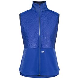 KARI TRAA Funktionsweste "Vilde" in Blau - 75% | Gr&ouml;&szlig;e M | Damen-outdoorjacken