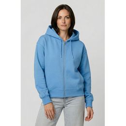 alife and kickin Sweatjacke "Liv" in Hellblau - 62% | Gr&ouml;&szlig;e XXL | Damen-sweatshirts-jacken