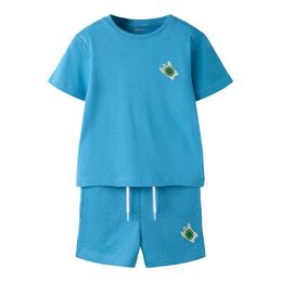 name it 2tlg. Outfit "Froest" in Blau - 48% | Gr&ouml;&szlig;e 104 | Kinder-oberteile
