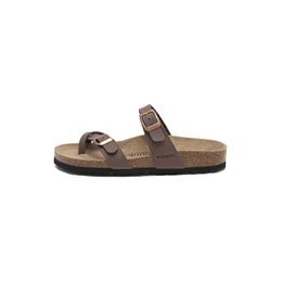 BABUNKERS Family Zehentrenner in Braun - 48% | Gr&ouml;&szlig;e 37 | Damen-sandalen