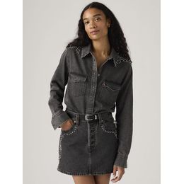 Levi's Levi's Jeanshemd in Anthrazit - 58% | Gr&ouml;&szlig;e S | Damen-blusen