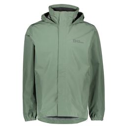 Jack Wolfskin Regenjacke in Gr&uuml;n - 54% | Gr&ouml;&szlig;e L | Herren-outdoorjacken