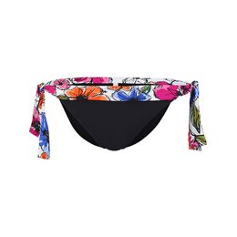 Short Stories Bikini-Hose in Schwarz/ Bunt - 74% | Gr&ouml;&szlig;e 38 | Damen-bademode