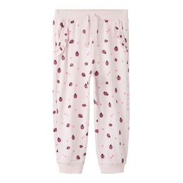 name it Sweathose "Filla" in Rosa - 44% | Gr&ouml;&szlig;e 116 | Kinderhosen