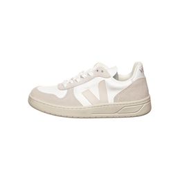 Veja Sneakers "V 10" in Wei&szlig;/ Beige - 26% | Gr&ouml;&szlig;e 38 | Damen-sneakers