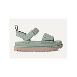UGG Australia UGG Leder-Sandalen "Goldenstar" in Gr&uuml;n - 19% | Gr&ouml;&szlig;e 37 | Damen-sandalen