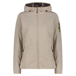 CMP Fleecejacke in Beige - 44% | Gr&ouml;&szlig;e 44 | Damenjacken