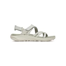 Merrell Leder-Wandersandalen "Harbor" in Grau - 43% | Gr&ouml;&szlig;e 37 | Damen-outdoor-sport-schuhe