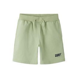 name it Sweatshorts "Hansa" in Gr&uuml;n - 45% | Gr&ouml;&szlig;e 116 | Kinderhosen