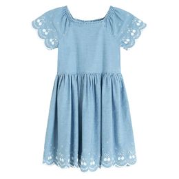 COOL CLUB Kleid in Hellblau - 30% | Gr&ouml;&szlig;e 128 | Kinderkleider