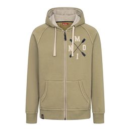 Derbe Sweatjacke in Khaki - 53% | Gr&ouml;&szlig;e XL | Herren-sweatshirts-jacken