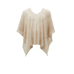 Lanerossi Poncho "Milena" in Beige - (L)168 x (B)55 cm - 42% | Damenjacken