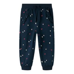 name it Sweathose "Filla" in Dunkelblau - 29% | Gr&ouml;&szlig;e 122 | Kinderhosen