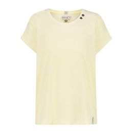 Sublevel Shirt in Hellgelb - 44% | Gr&ouml;&szlig;e L | Damen-tops