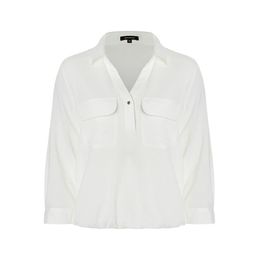 More & More More & More Bluse in Wei&szlig; - 78% | Gr&ouml;&szlig;e 36 | Damen-blusen