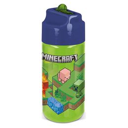 b store Stor Trinkflasche "Minecraft" in Gr&uuml;n - 430 ml - 15% | Kinder-austruestung-accessoires