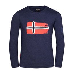 Trollkids Funktionsshirt "Oslo" in Dunkelblau - 51% | Gr&ouml;&szlig;e 98 | Kinder-oberteile