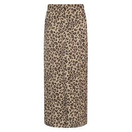 MOSS COPENHAGEN Rock in Beige/ Braun - 59% | Gr&ouml;&szlig;e L | Damen-kleider
