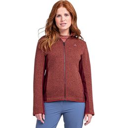 Sch&ouml;ffel Sch&ouml;ffel Fleecejacke "Oberau" in Rot - 73% | Gr&ouml;&szlig;e 42 | Damen-outdoorjacken