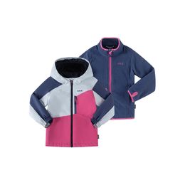 Kamik 3in1-Regenjacke "Estella" in Pink/ Dunkelblau - 54% | Gr&ouml;&szlig;e 110 | Kinder-outdoor-jacken