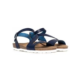 BACKSUN Sandalen in Dunkelblau - 43% | Gr&ouml;&szlig;e 39 | Damen-sandalen