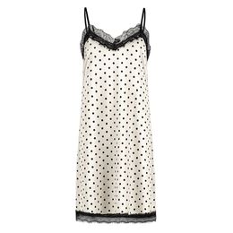 Sublevel Kleid in Creme/ Schwarz - 54% | Gr&ouml;&szlig;e S/M | Damen-kleider
