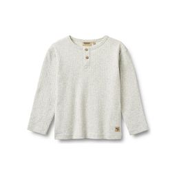Wheat Longsleeve "Morris" in Grau - 43% | Gr&ouml;&szlig;e 128 | Kinder-longsleeves