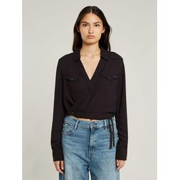G-Star Raw G-Star Bluse "Tacoma" in Schwarz - 60% | Gr&ouml;&szlig;e XL | Damen-blusen