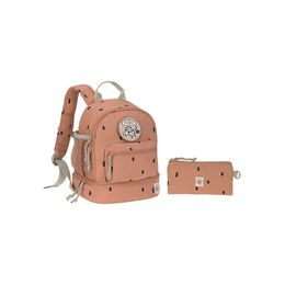 L&auml;ssig L&auml;ssig Rucksack "Happy Prints" in Orange - (L)24,5 x (B)15,5 x (H)27 cm - 15% | Kinder-rucksaecke-taschen