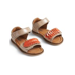Wheat Leder-Sandalen in Gold - 52% | Kindersandalen