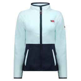 Geographical Norway Fleecejacke "Touki" in Hellblau/ Dunkelblau - 63% | Gr&ouml;&szlig;e L | Damenjacken