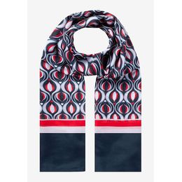 More & More More & More Schal in Hellblau/ Rot/ Dunkelblau - (L)180 x (B)70 cm - 50% | Damen-schals-tuecher